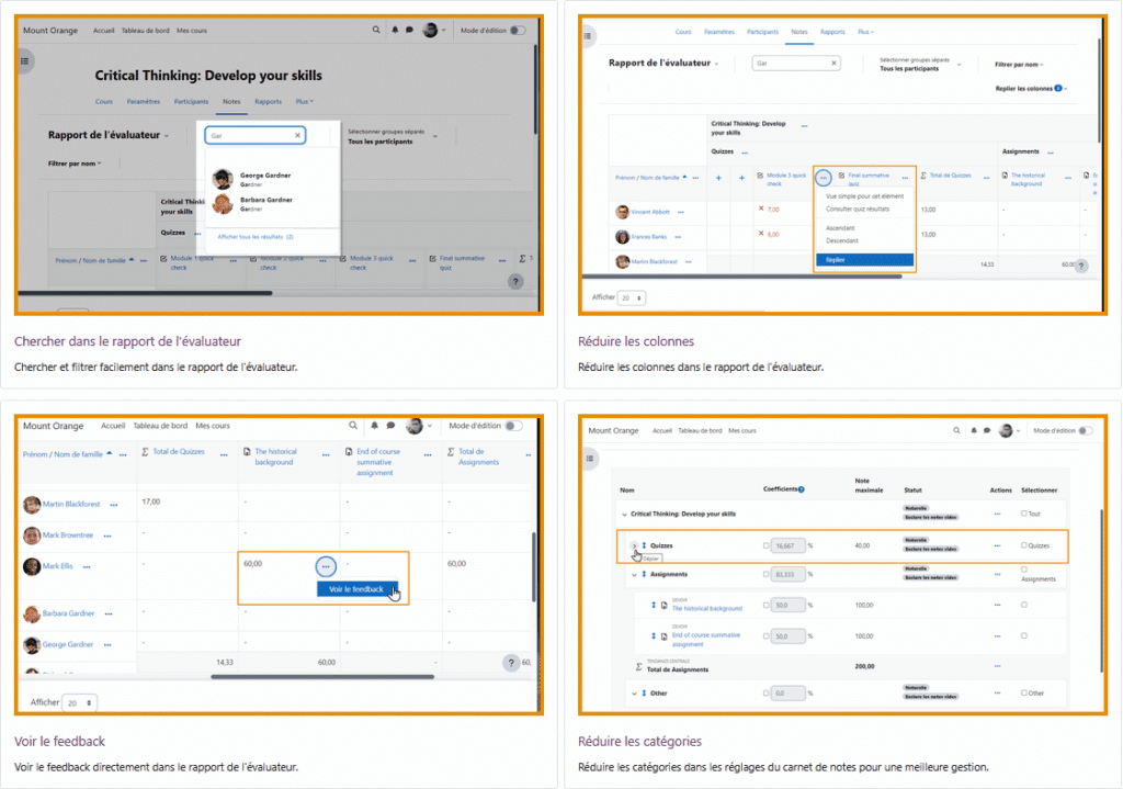 Découvrir les nouveautés de la plateforme pédagogique Moodle (version 4 ...